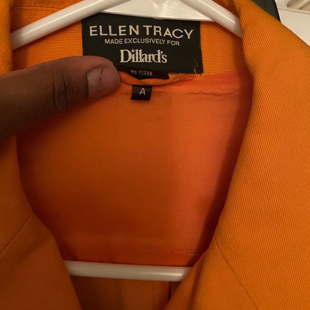 Authentic Ellen Tracy Double Breasted Peacoat - Gem